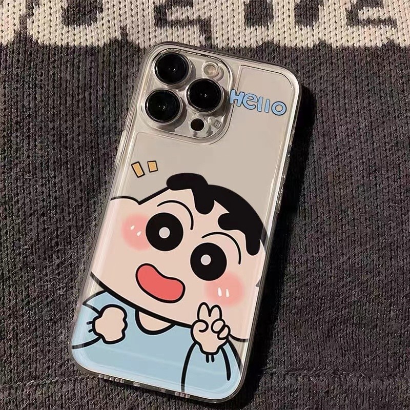 Jual Cute Crayon Shin-chan Phone Case Oppo A1k/C2 A3s A15/A15s A16 A16k ...