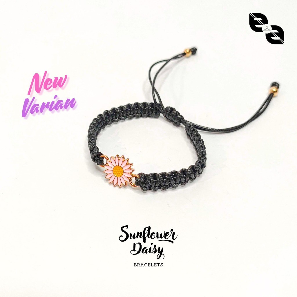 Jual NEW VARIAN Gelang Bunga Matahari Sunflower Daisy Simple Anyaman ...
