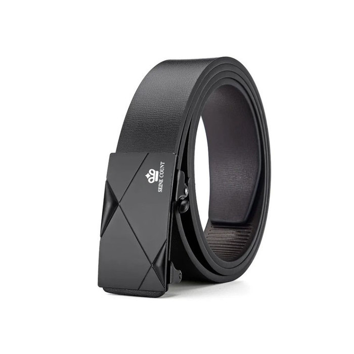 Jual Ikat Pinggang Pria Kulit SQIU Fashion Tali Masuk Dalam - box biasa ...