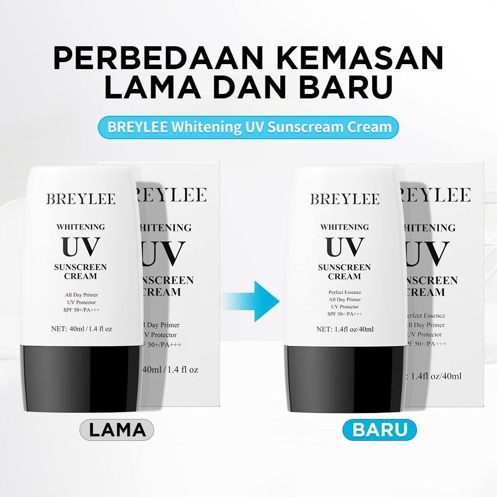 Jual BREYLEE UV Sunscreen SPF 50++++ WHITTENING UV 40mL BPOM | Shopee Indonesia