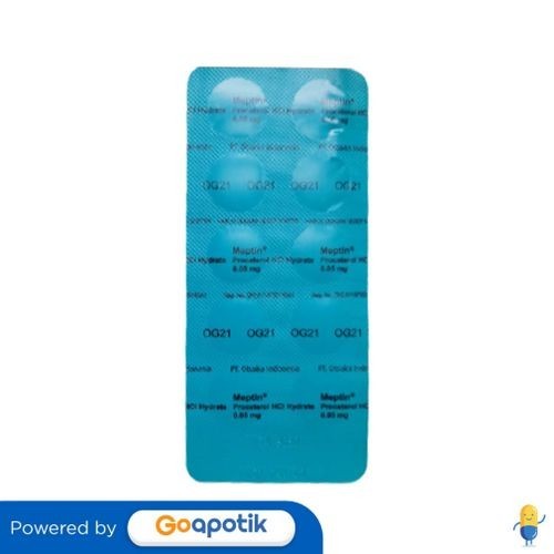 Jual Meptin 0.05 Mg Blister 10 Tablet | Shopee Indonesia