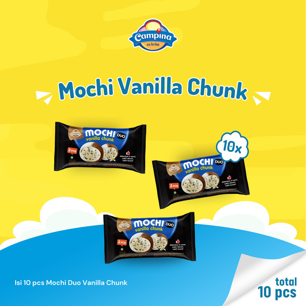 Jual Campina Mochi Vanilla Chunk | Shopee Indonesia