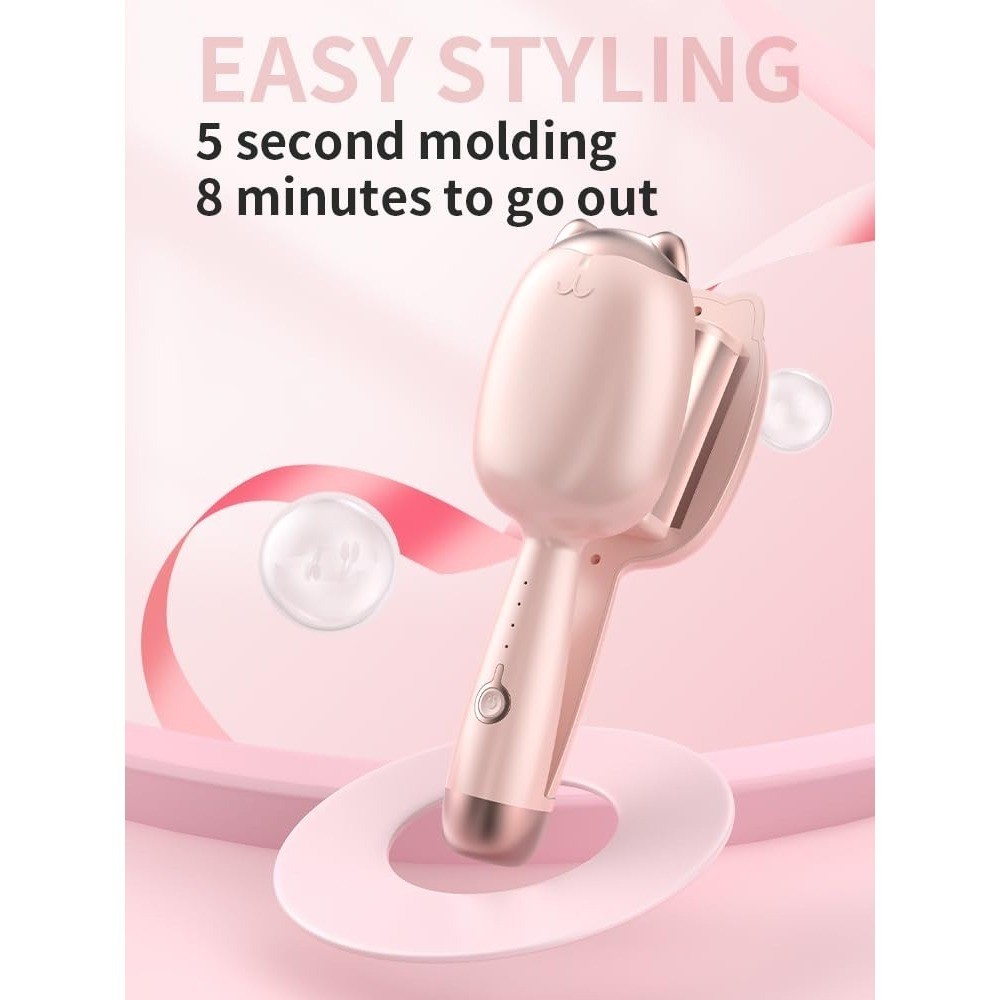 Jual CATOKAN GELOMBANG 32MM / ALAT CATOK GELOMBANG CURLY WAVE MERMID EGG STICK ROLL / CATOKAN ...