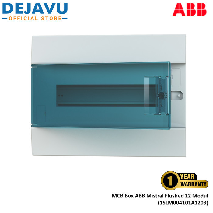 Jual MCB Box ABB Mistral Flushed 12 Modul - 1SLM004101A1203 - 41A12X12A | Shopee Indonesia