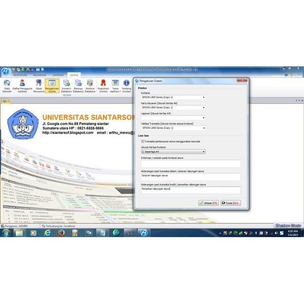 Jual Aplikasi software Asisten Keuangan Sekolah BRAJA Full | Shopee ...
