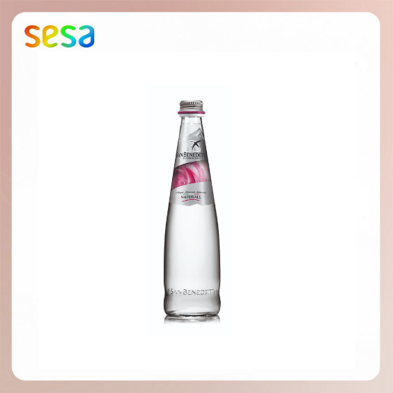 Jual SAN BENEDETTO Natural Mineral Water Glass 500ml - Air Segar Sehat ...