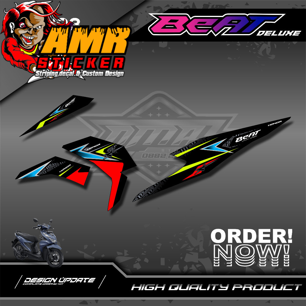Jual Sticker (COD) Striping Beat Deluxe 2020 2021 2022 2023 Sticker ...