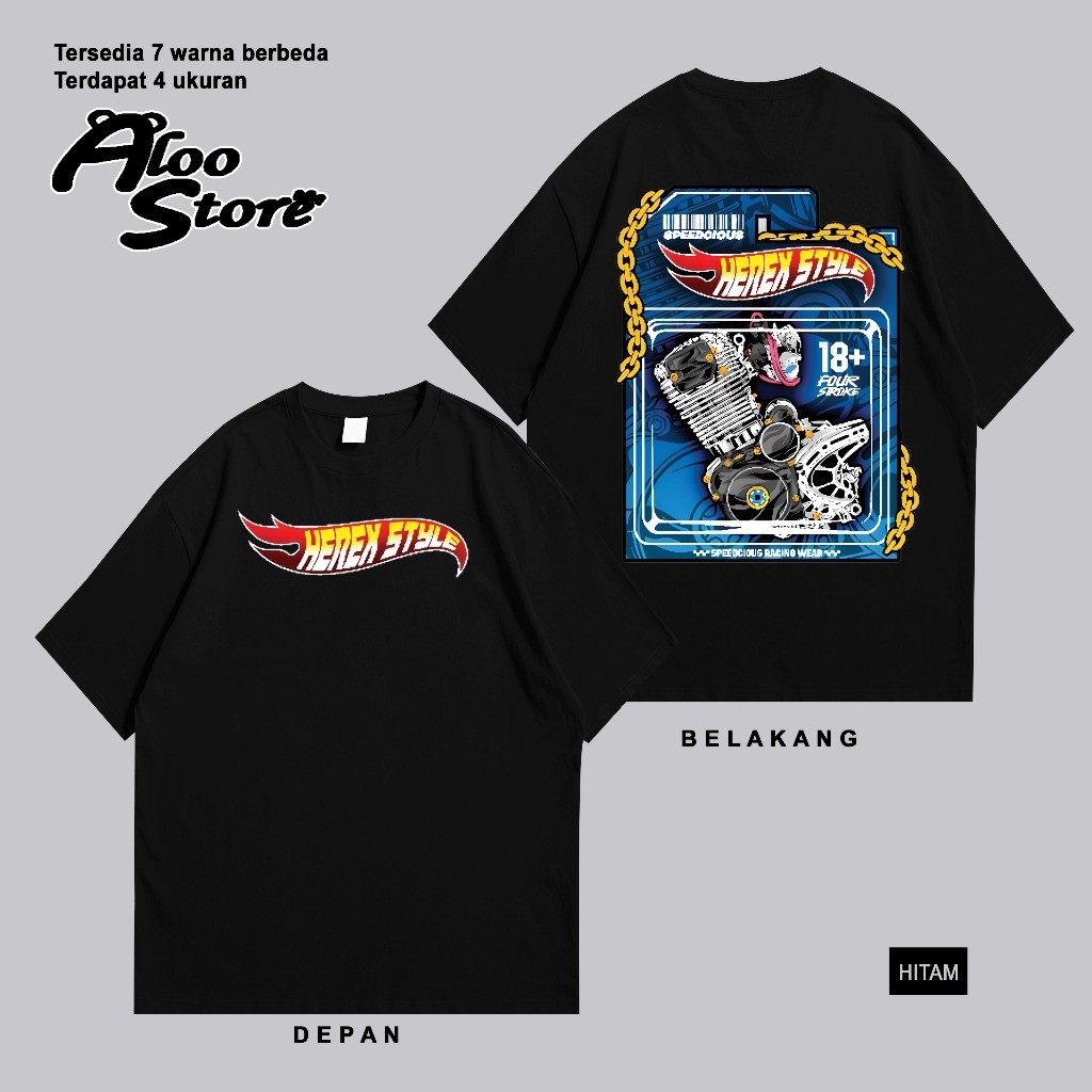 Jual Kaos Racing Mesin Herex Engine Hotwheels Original Speedcious ...