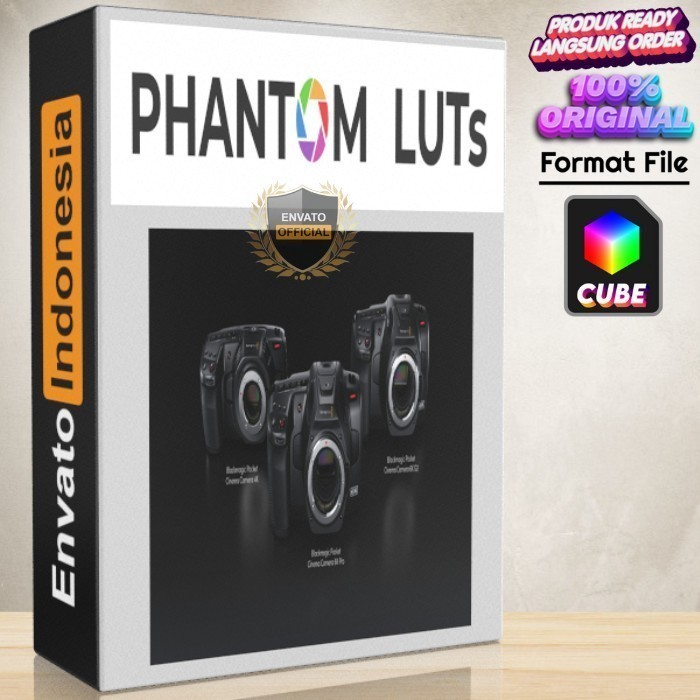 Jual JOEL FAMULARO Phantom LUTs for BMPCC 4K&6K Gen4 Gen5 | Shopee Indonesia