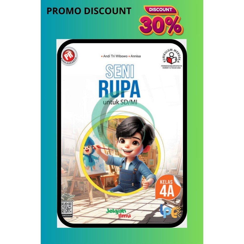 Jual Buku Pr/Lks Seni Rupa Kelas 4 SD/MI Semester 1 Kurikulum Merdeka Intan pariwara EDISI ...