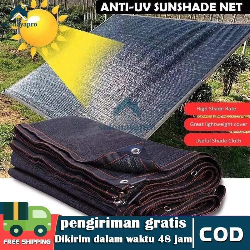 Jual 4*5M Jaring Shading Net Paranet 90% Anti-UV Sunshade Net Shading ...