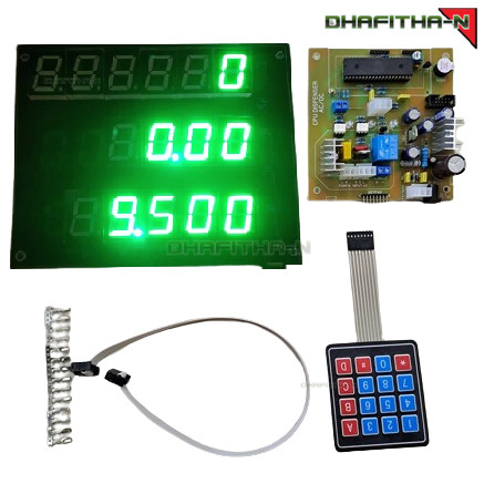 Jual Set CPU Pom Mini AC/DC IC Atmega 16/32+ Display 7 Segmen Warna ...