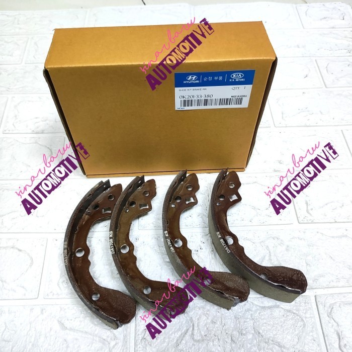 Jual BRAKE SHOE KAMPAS REM TROMOL BELAKANG KIA TIMOR ORIGINAL SET | Shopee Indonesia