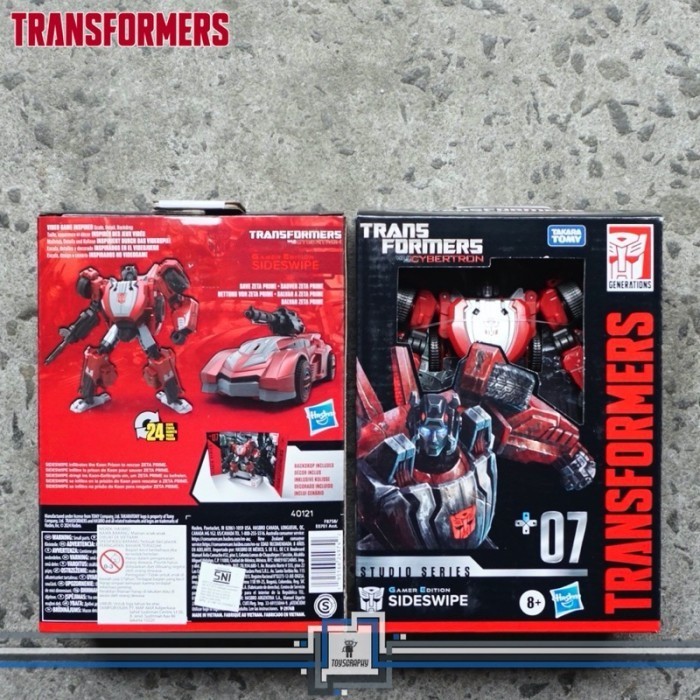 Jual Transformers Studio Series #07 WFC SIDESWIPE Gamer Edition War For ...