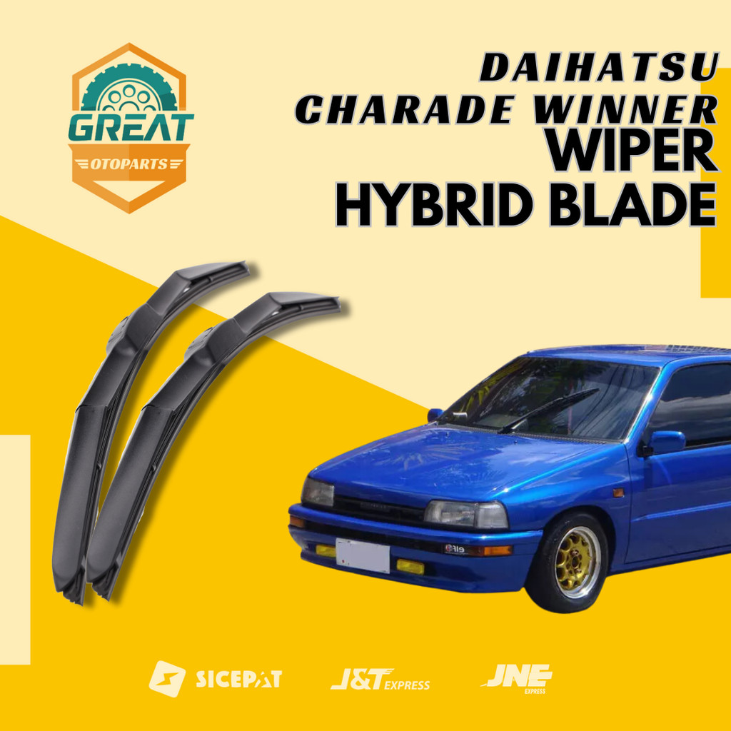 Jual Wiper Kaca Mobil Hybrid Blade Daihatsu Charade Winner Frameless 1 ...