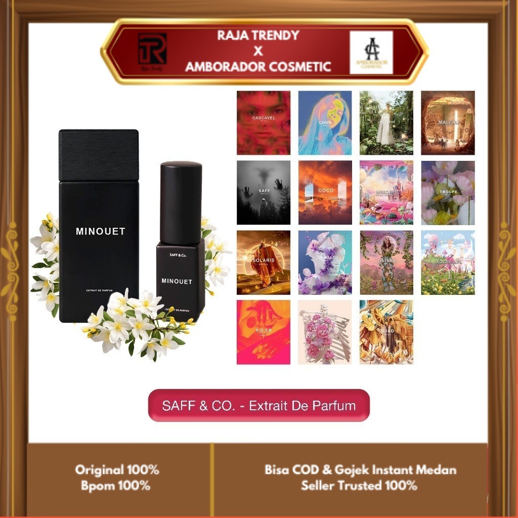 Jual SAFF & CO - EXTRAIT DE PARFUM ( 30 ml | 5 ml ) - Parfum Wangi ...
