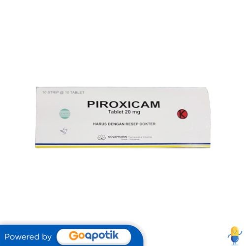 Jual Piroxicam Novapharin 20 Mg Box 100 Tablet | Shopee Indonesia