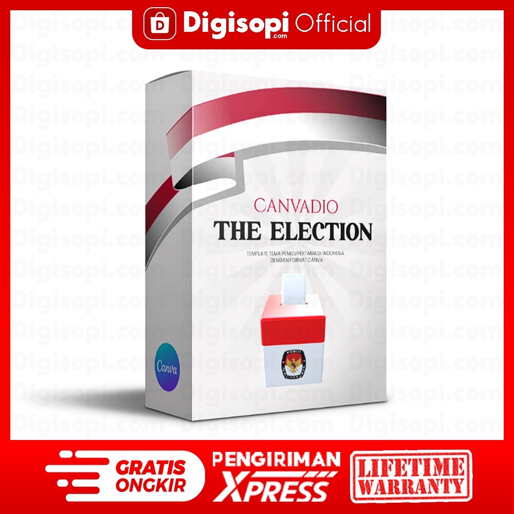 Jual Canvadio The Election - Template kampanye Caleg - Jidan Shoppu ...