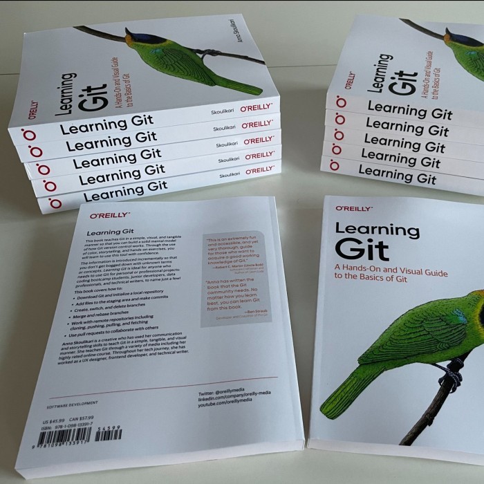 Jual Learning Git: A Hands-On and Visual Guide to the Basics of Git Anna Skoulikari | Shopee ...