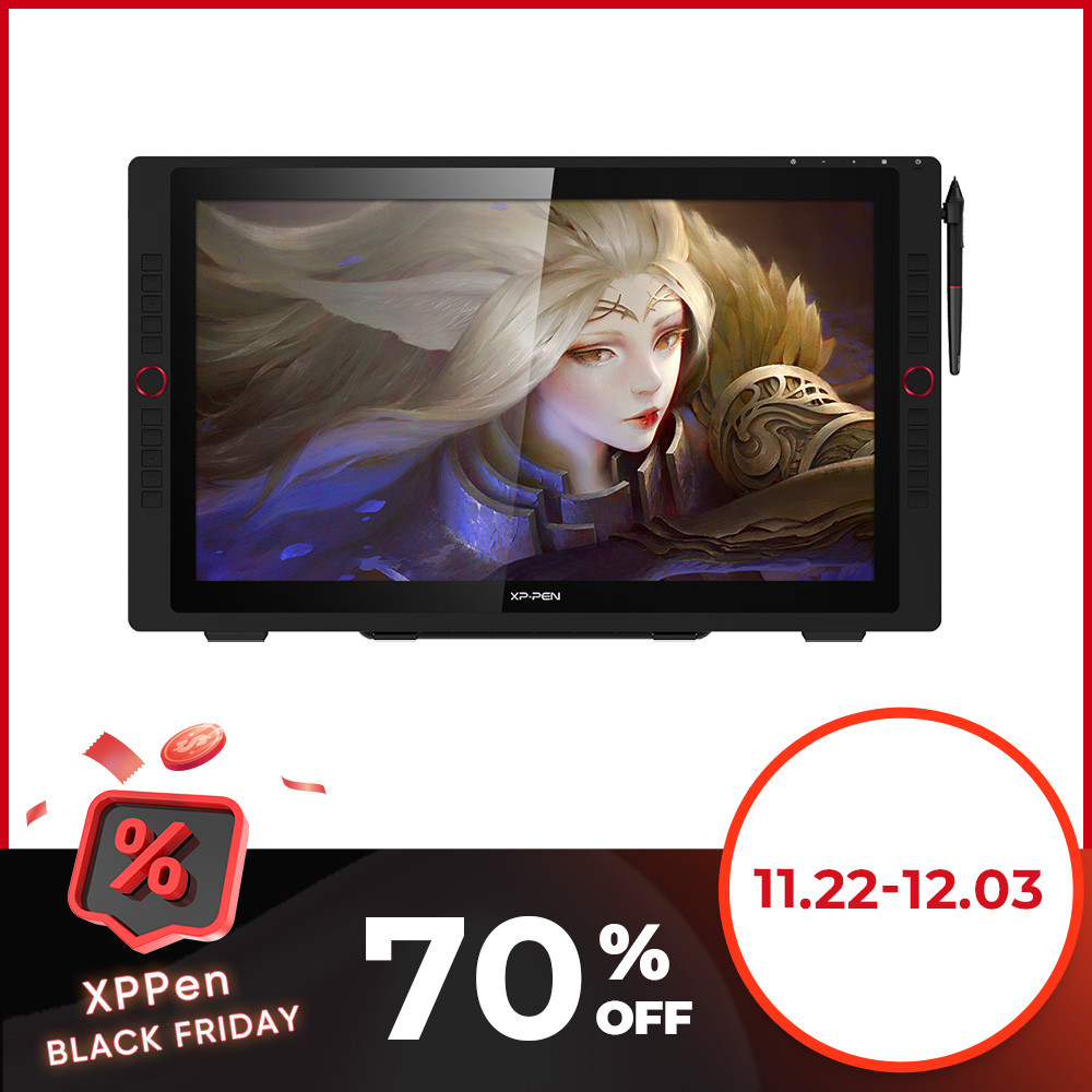 Jual XPPen Artist 24 Pro 23.8 Inch 2K QHD Graphics Tablet Pen Display Drawing Monitor 20 Express ...
