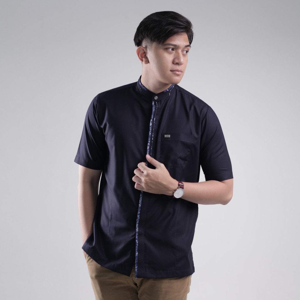 Jual Qori Apparel Signature Abu Salamah Baju Koko Pria (Lengan Pendek ...