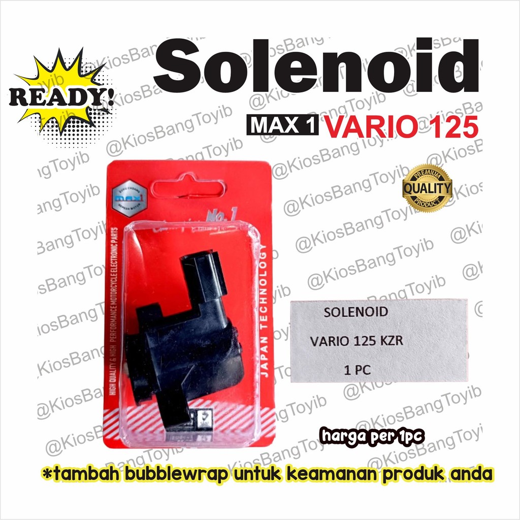 Jual Sensor IACV Switch Langsam / Sensor Solenoid Honda Vario 125 (Max1 ...