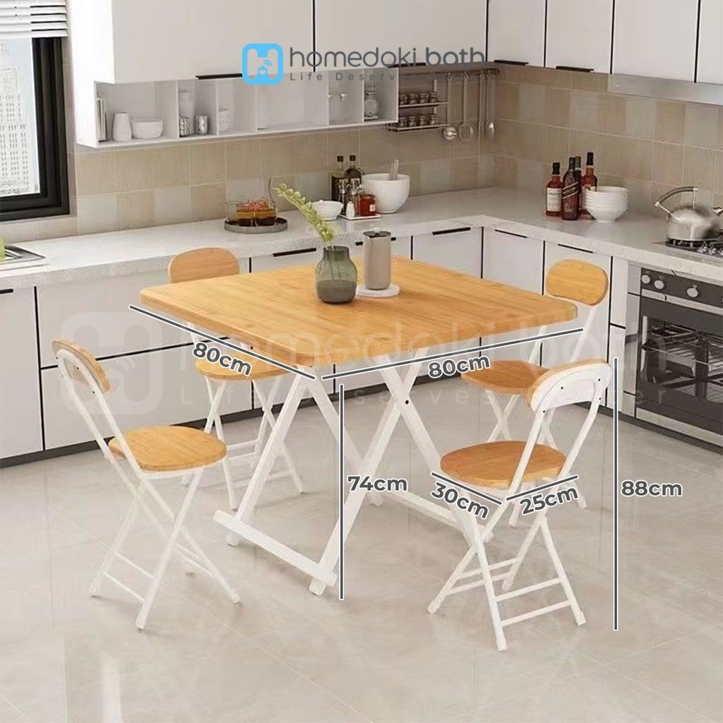 Jual Homedoki Bath-Meja Makan Lipat | Shopee Indonesia