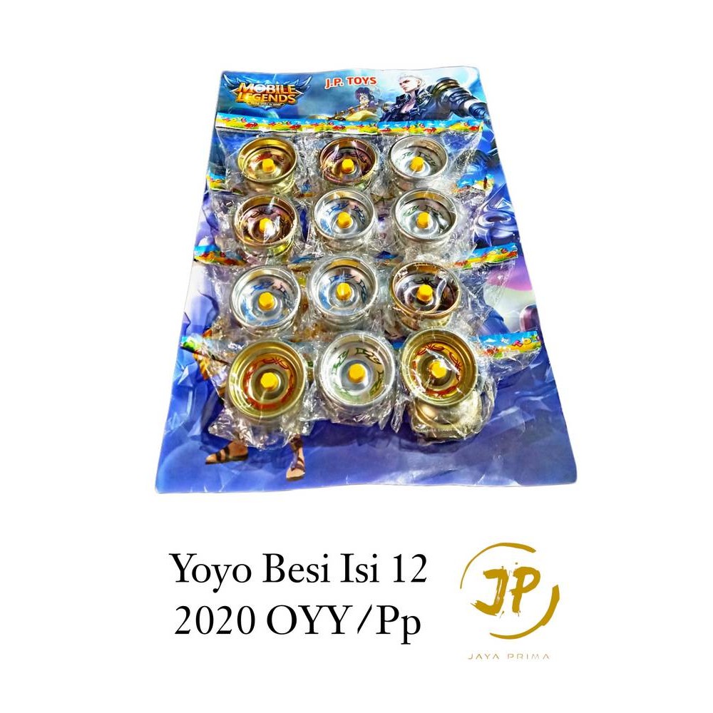 Jual MAINAN ANAK YOYO BESI ISI 12 PCS | Shopee Indonesia