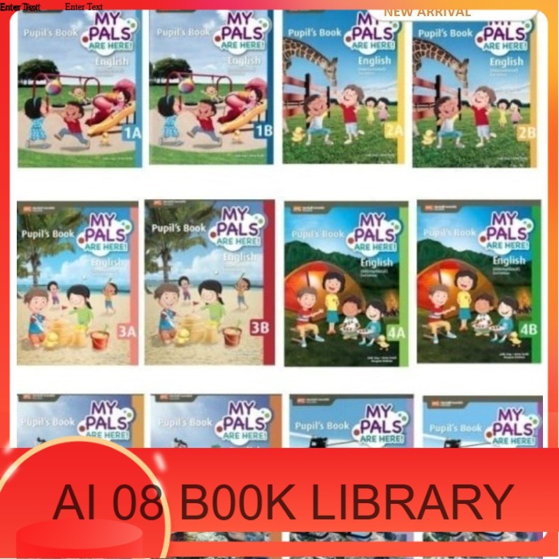 Jual Buku My Pals Are Here English (International) Pupil Book 1-6 A-B ...