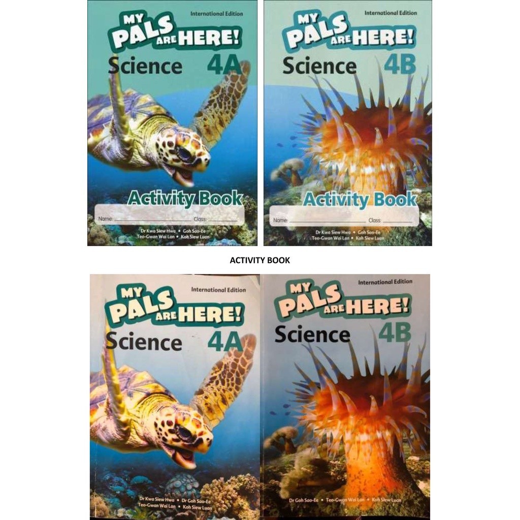 Jual Buku My Pals are Here Science / Marshall / Activity Book & Textbook 4A 4B / International ...