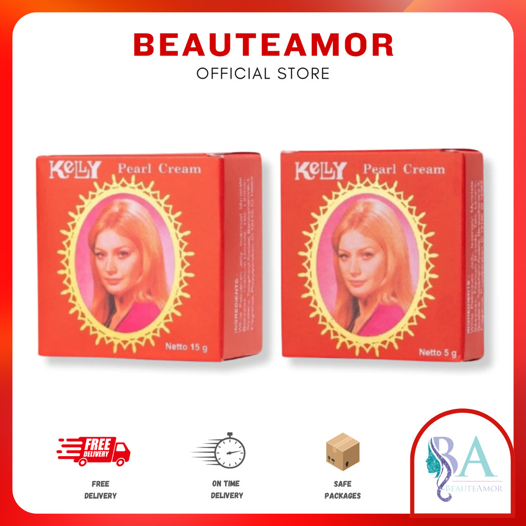 Jual Kelly Pearl Cream - 5gr | 15gr | Beauteamor | Shopee Indonesia