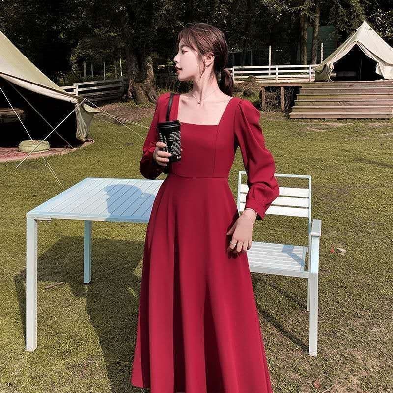 Jual Gaun Hitam Klasik – Tampil Elegan untuk Setiap Acara dress korean ...