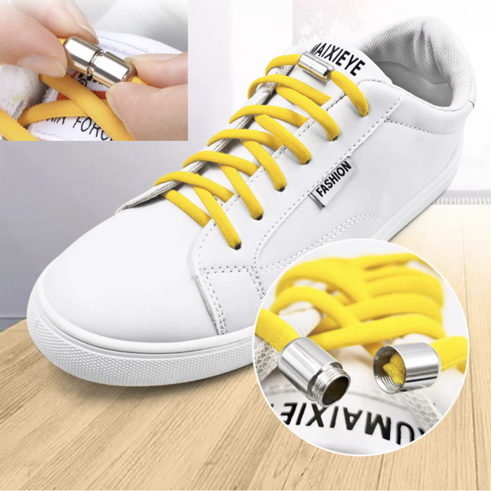 Jual Tali Sepatu Tanpa Ikat Tali Sepatu Elastis Shoelace Laces | Shopee ...