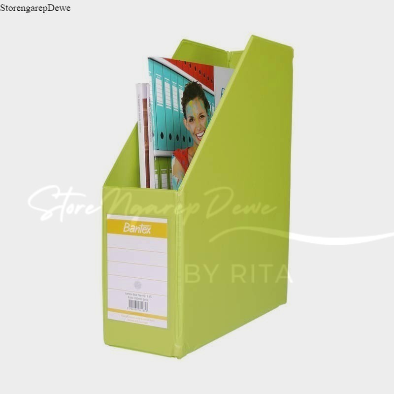 Jual BOX FILE / MAGAZINE FILE FOLIO 10 CM 4011 65 BANTEX HIJAU bahan ...