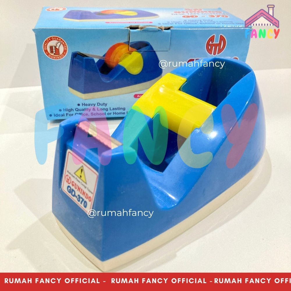 Jual TAPE DISPENSER GUNINDO GD 370 ISOLASI KECIL TEMPAT SELOTIP KECIL ...