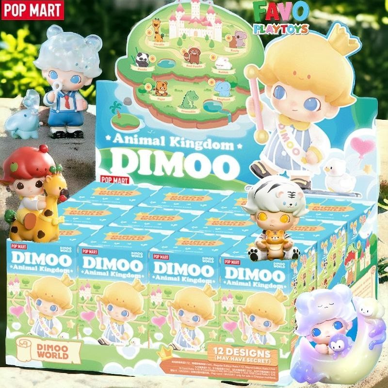 Jual POP MART x DIMOO Animal Kingdom Series - FULL SET 12 PCS Blind Box ...