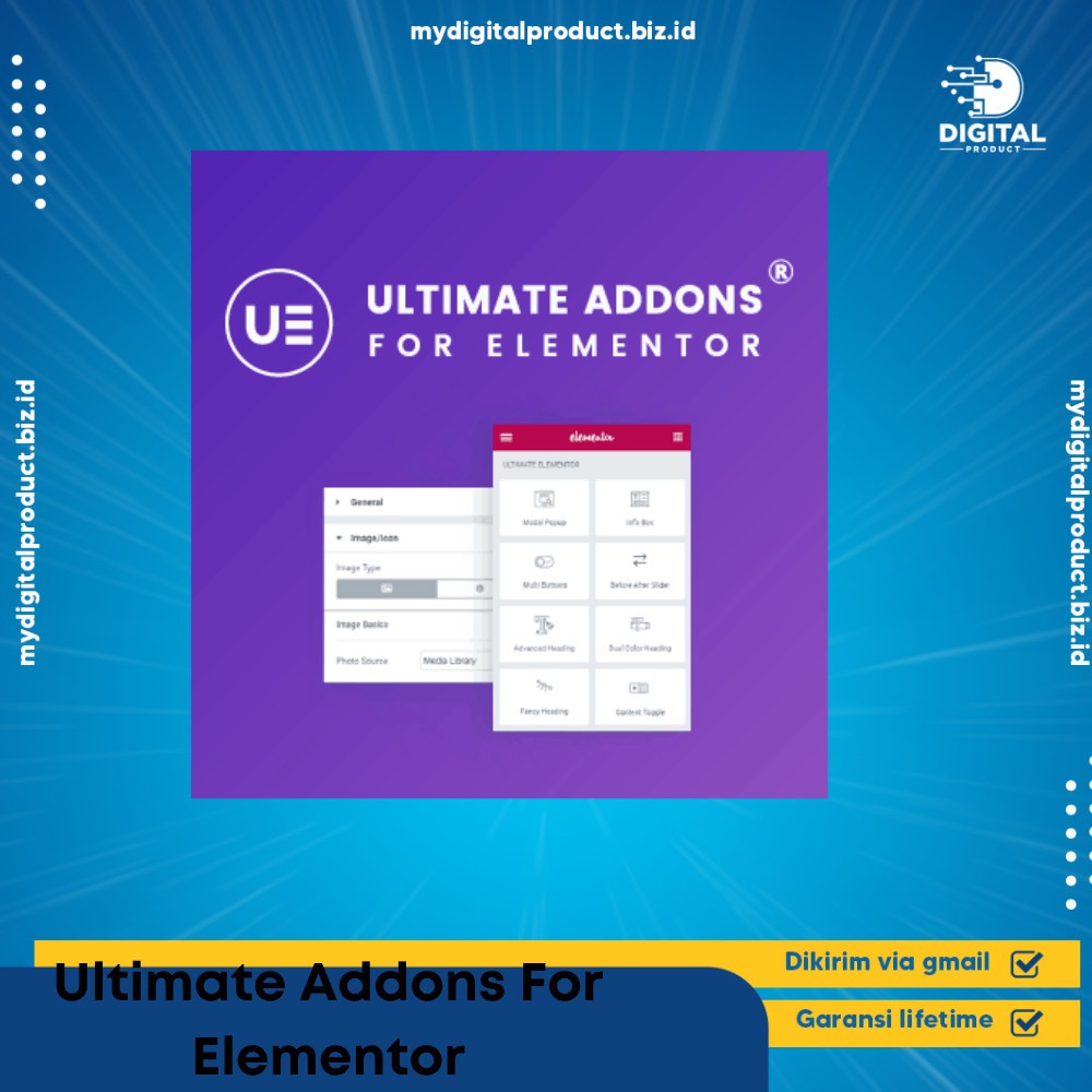 Jual ULTIMATE ADDONS ELEMENTOR WP Plugin - Versi PRO WordPress Addon untuk elementor Lifetime ...