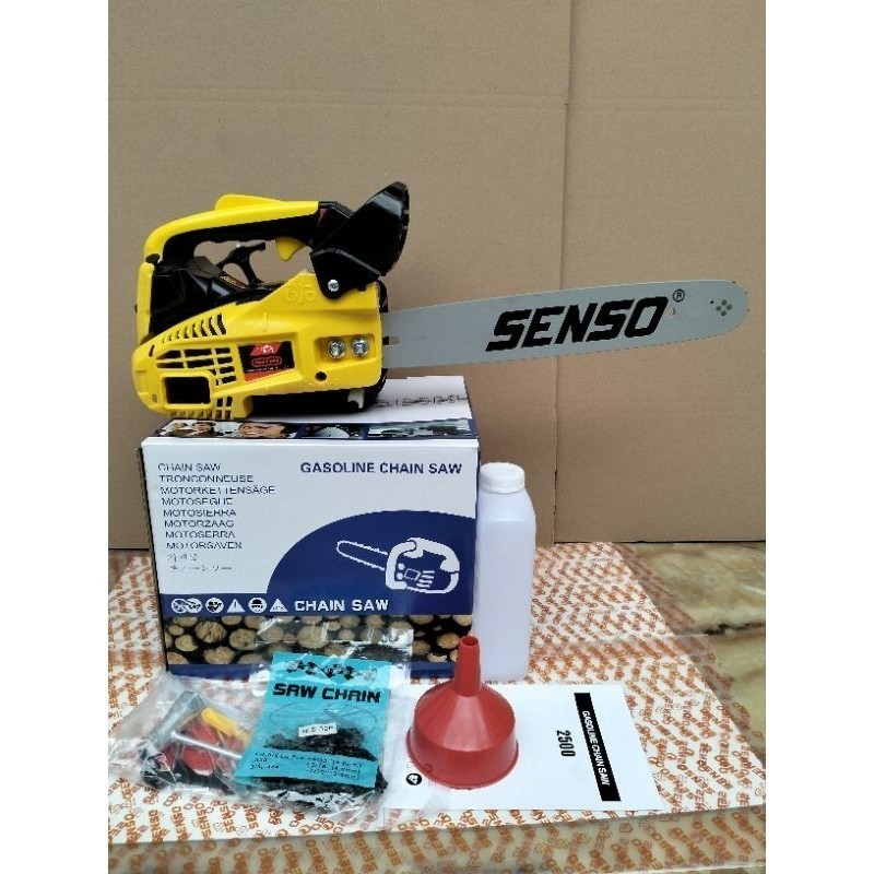 Jual mesin senso 2500 14inci chainsaw assy 2500 14inci 25.4cc | Shopee ...