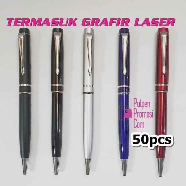 Jual Pulpen Custom termasuk Grafir Metal BP018 | Shopee Indonesia
