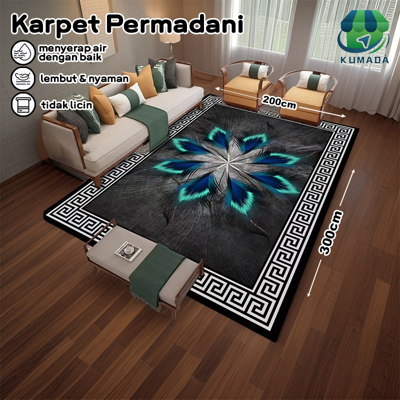 Jual Karpet/karpet Ruang Tamu 200x300/Karpet Masjid/Karpet Moderno ...