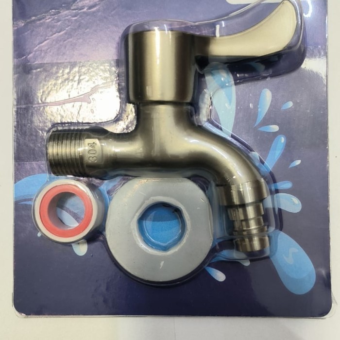 Jual Kran Taman Kran Tembok stainless Sus 304 keran air stainless ...