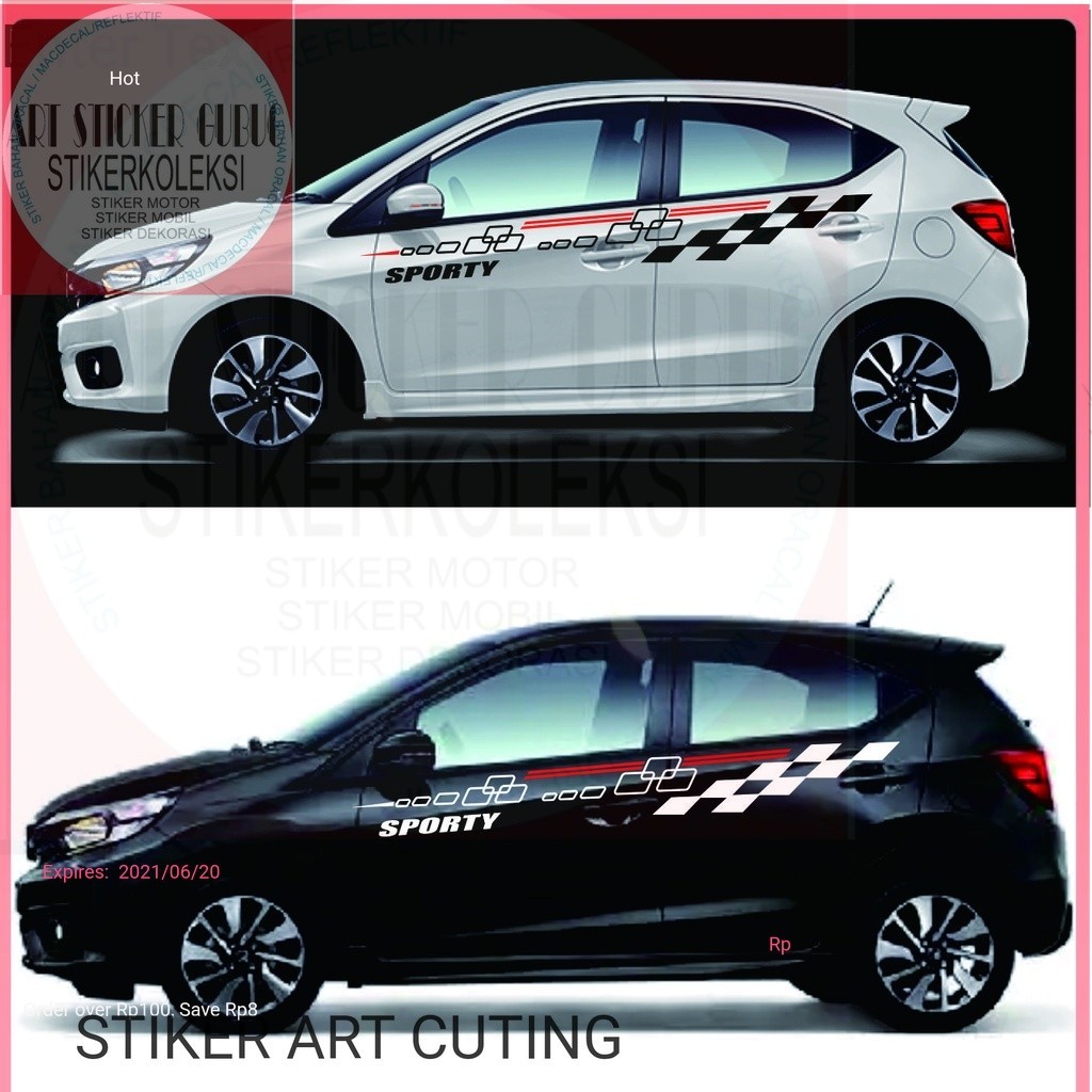 Jual STIKER CUTTING MOBIL STRIPING LIS VARIASI STIKER MOBIL Stiker ...