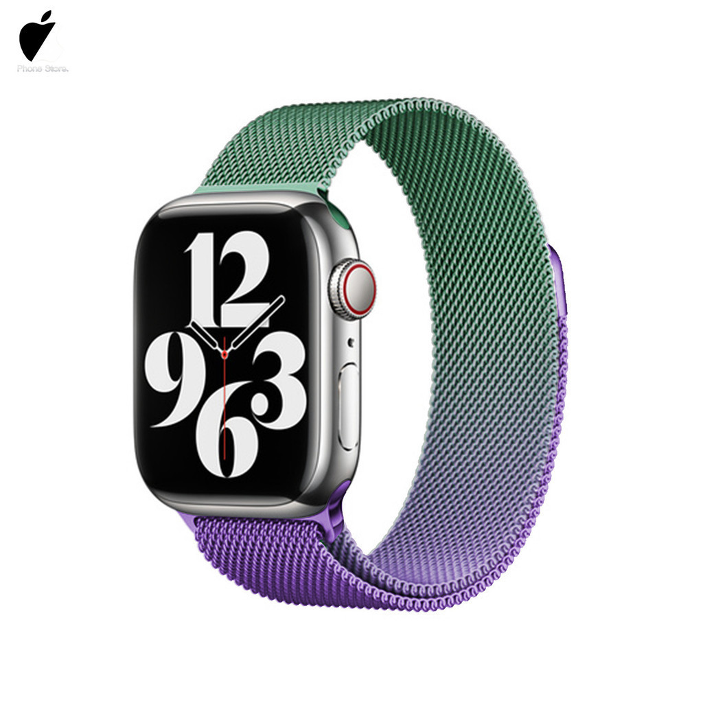 Jual New Business Gradient Color Strap Suitable for Series Ultra Iwatch ...