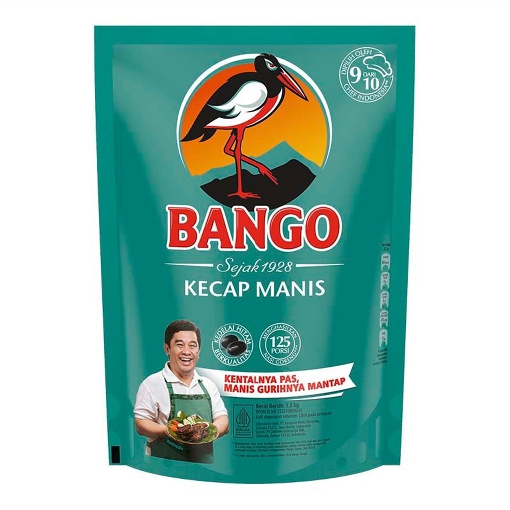 Jual BANGO Kecap Manis 1,5 kg 1,5 kg | Shopee Indonesia
