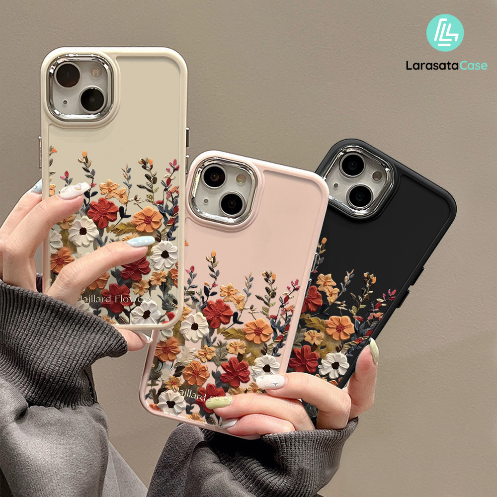 Jual Phone case Motif Bunga Segar Pasangan paket casing shockproof rasa ...