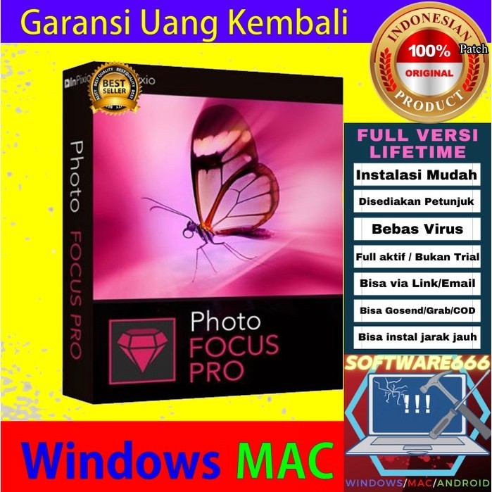 Jual Software Menajamkan Foto: InPixio Photo Focus Pro 4.2 [WIN ...