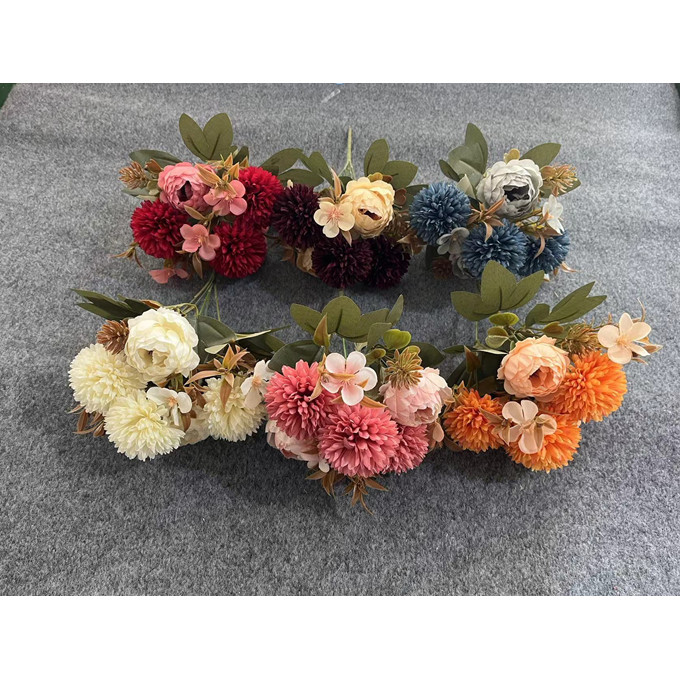 Jual Bouquet bunga P625 CI'AU (AUTUMN) Mawar Artifisial Dekorasi Hiasan ...
