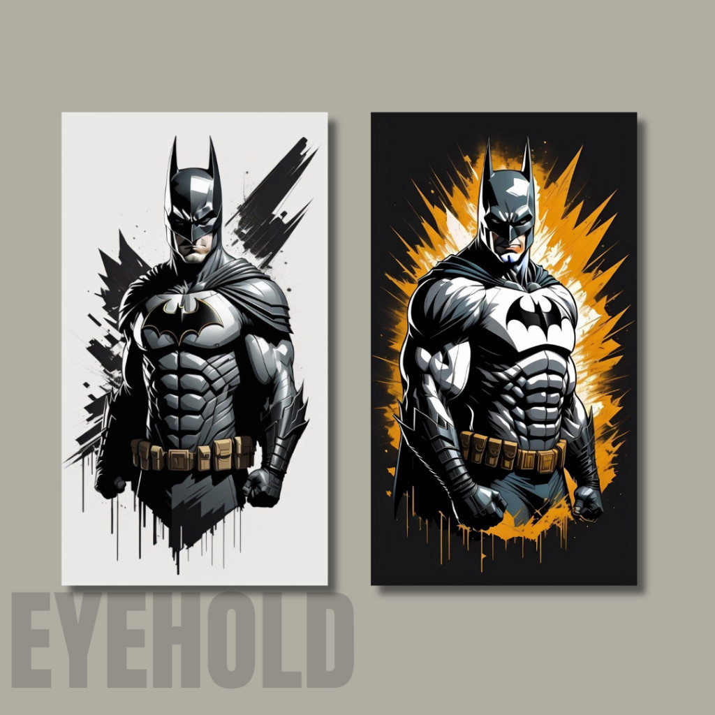 Jual Poster dinding kayu | Batman | 15x30| art murah meriah WALL HOUSE ...