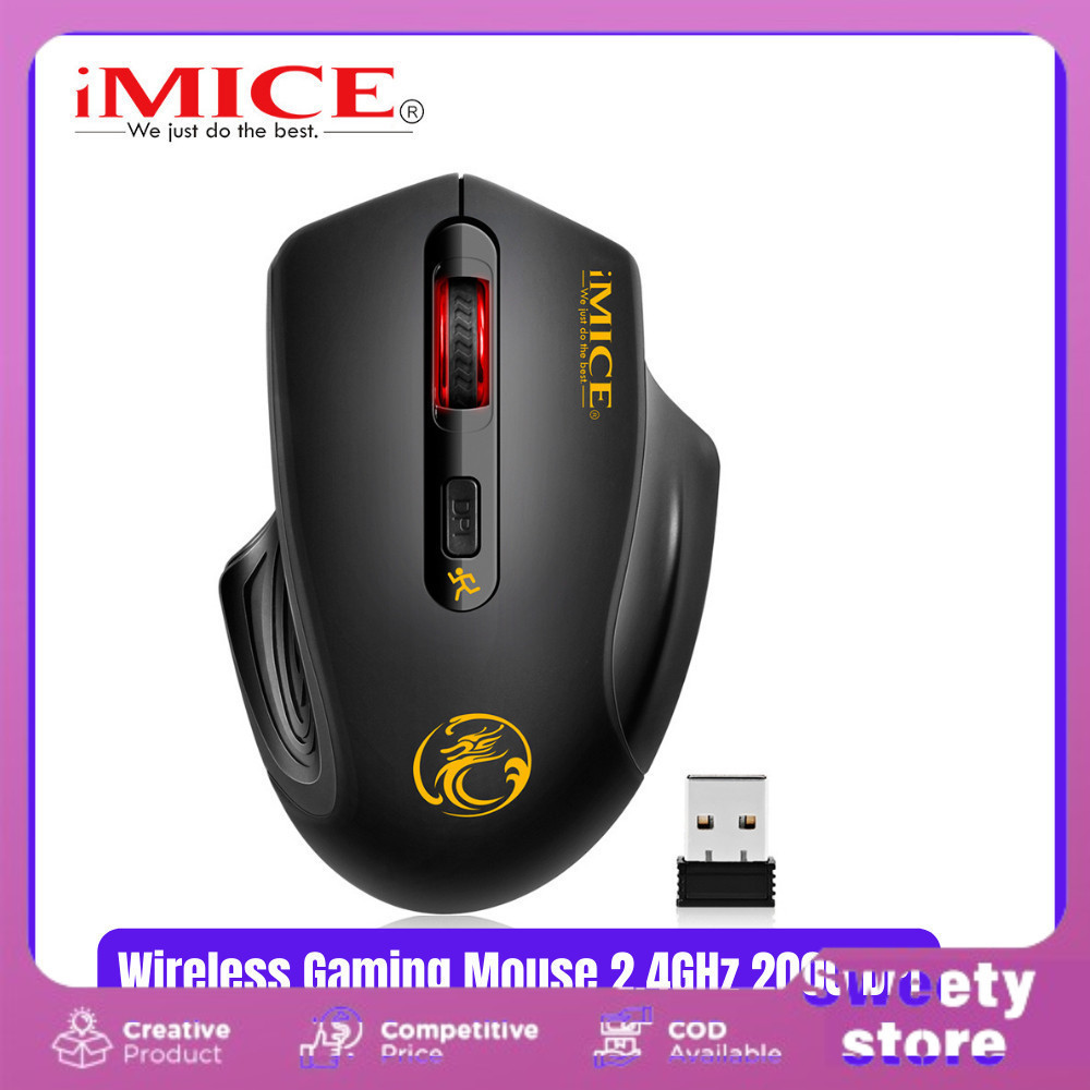 Jual Sweety Store Indonesia-MOUSE Wireless Gaming Mouse 2.4GHz 2000 DPI ...