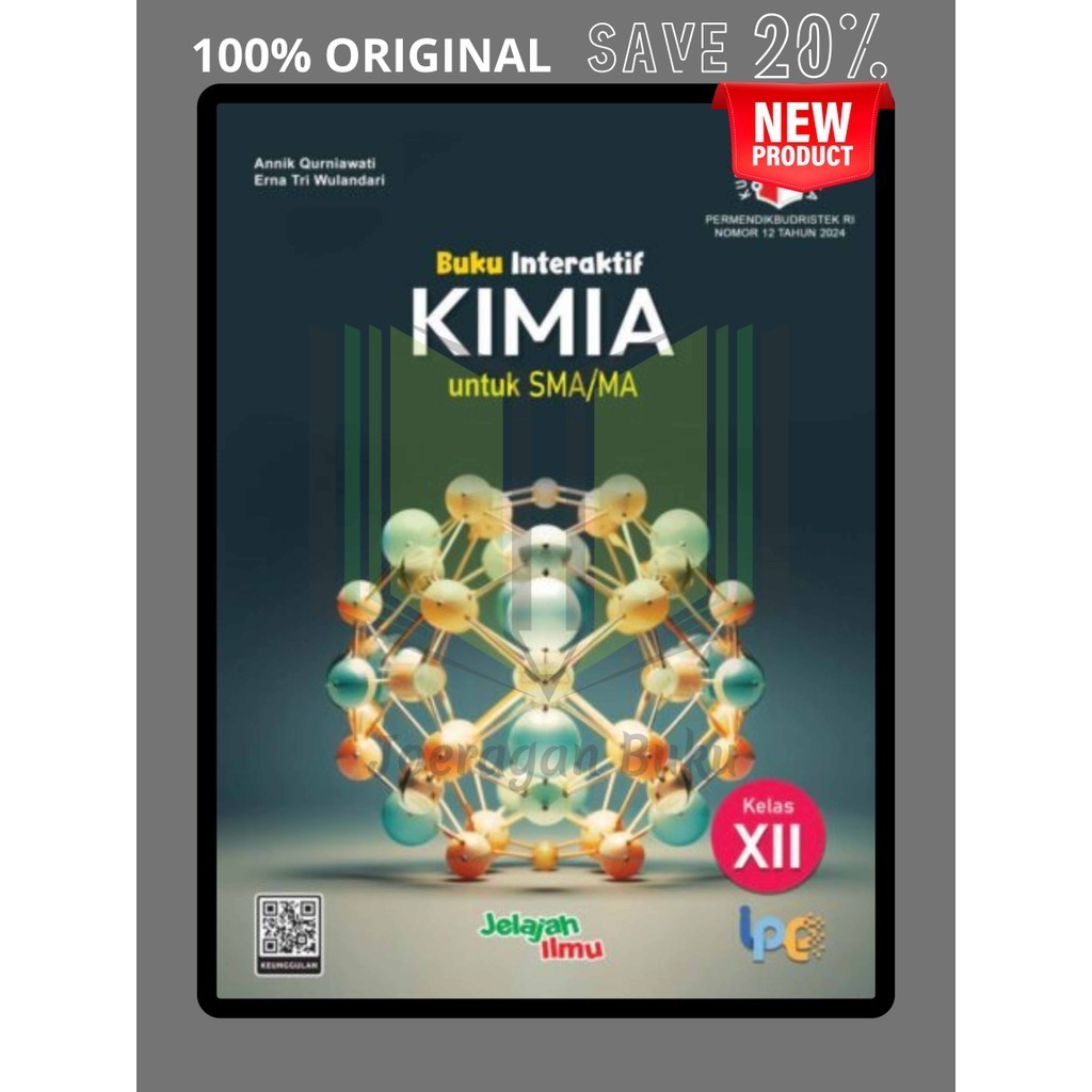 Jual Buku Paket Interaktif KIMIA Kelas 12/XII SMA/MA Kurikulum Merdeka Intan pariwara Tahun 2024 ...